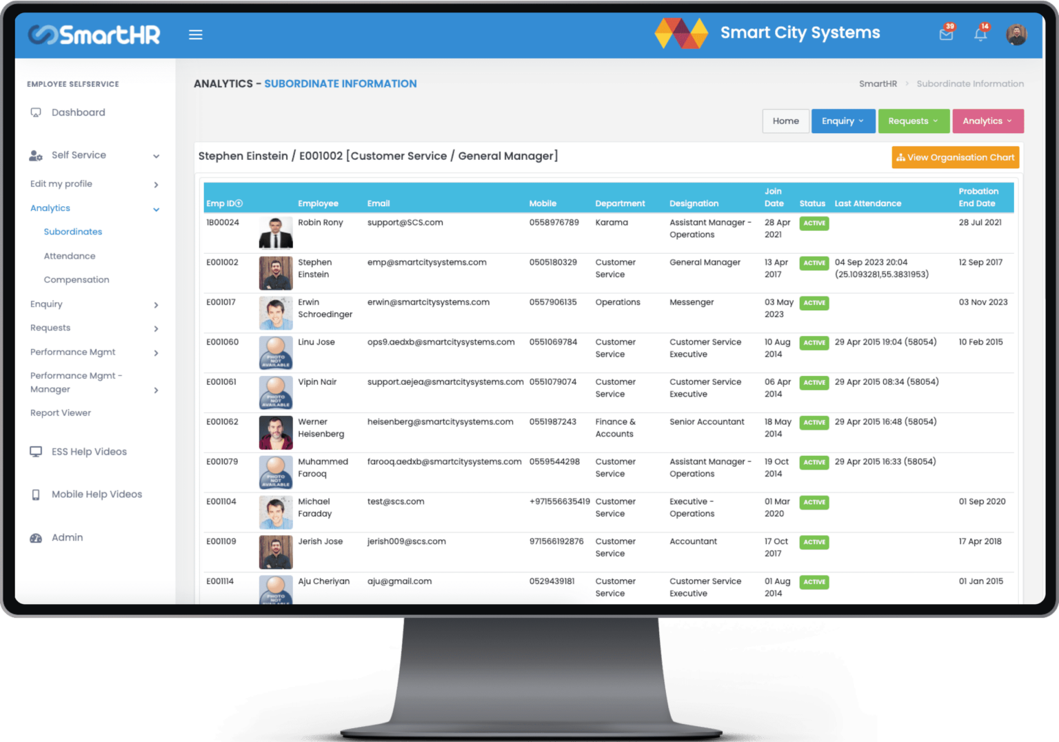 Employee Self Service Portal Dubai | ESS Portal UAE